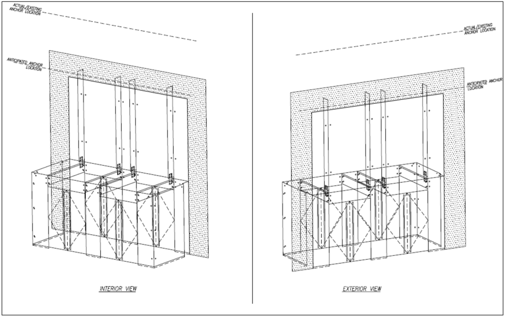 vestibule-drawing · Bellwether Design Technologies